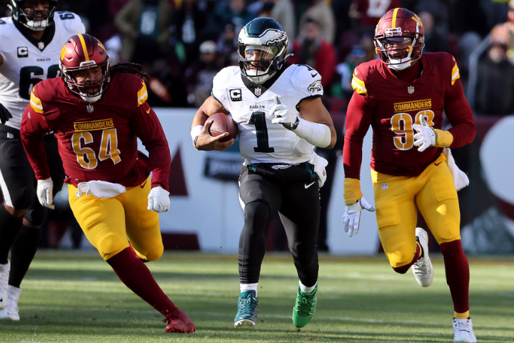 The Statistics of Washington Commanders vs Eagles Match Players | MobileBD